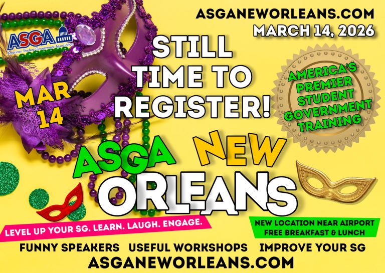 Register – ASGA New Orleans